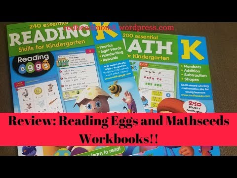 Review: Reading Eggs and Mathseeds Workbooks!!