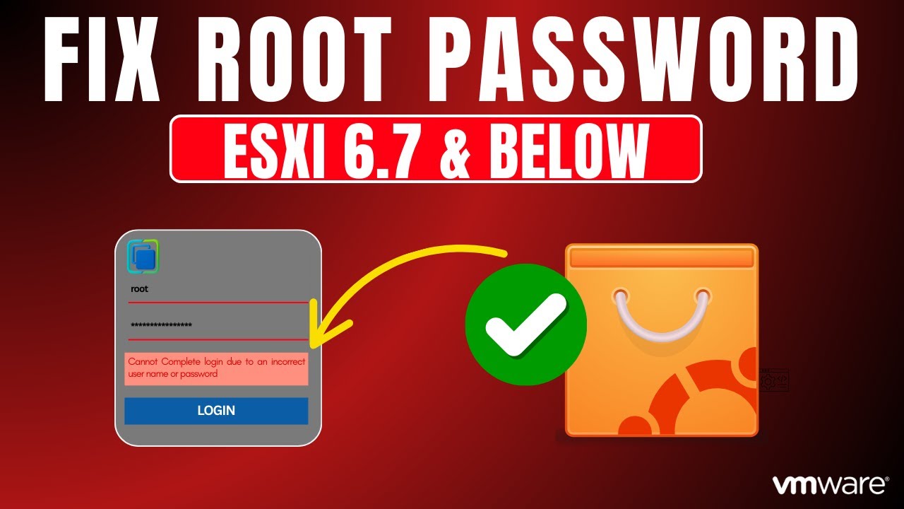 ESXi Root Password Reset (6.7 & Below) — Full Step-by-Step Recovery Guide for Sysadmins