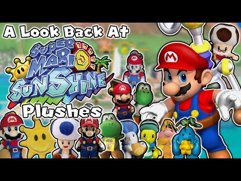A Look Back At Super Mario Sunshine Plushes!