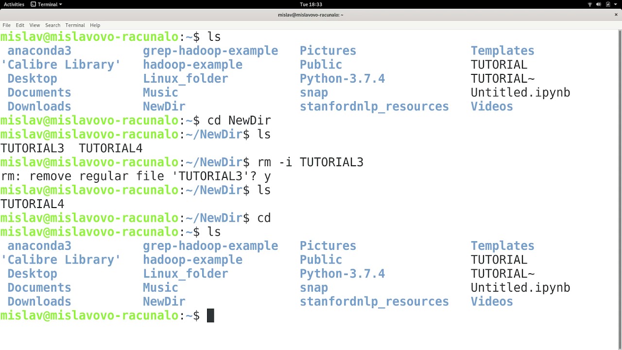 Linux Tutorial Series - 36 - The rm command
