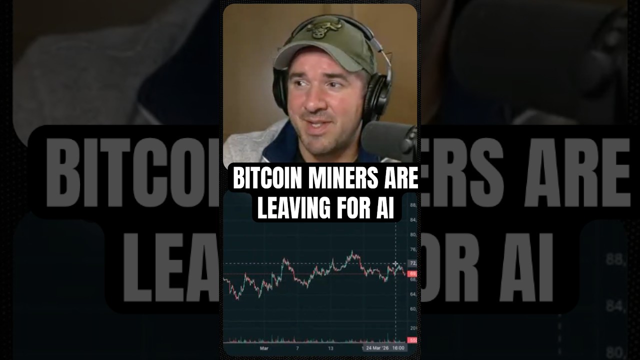 Crypto Miners are switching to AI Data centres, and selling their Bitcoin