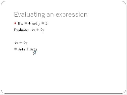 Algebra 1 Basics: Variables, Coefficients and Terms (Simplifying Math)