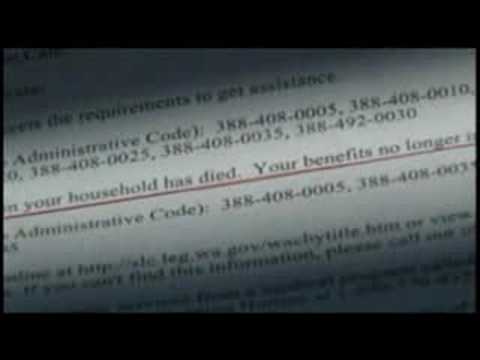 Man receives death notice, loses benefits