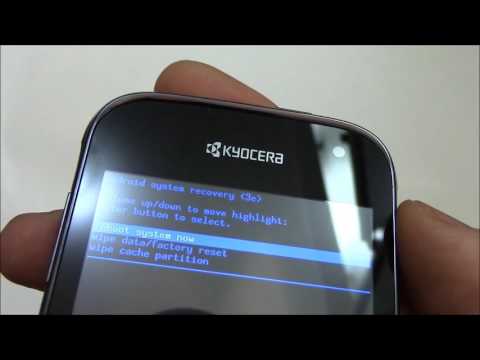 How To Hard Reset A Kyocera Hydro XTRM Smartphone