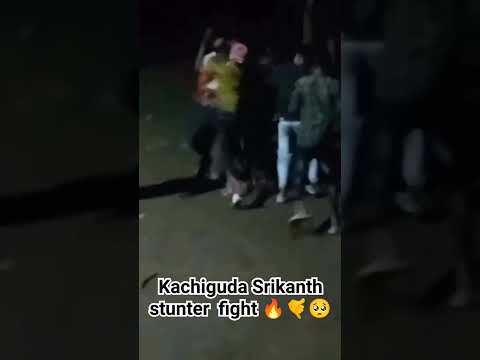 kachiguda Srikanth stunter fight #viral #youtubeshorts #public #viralvideo #rip