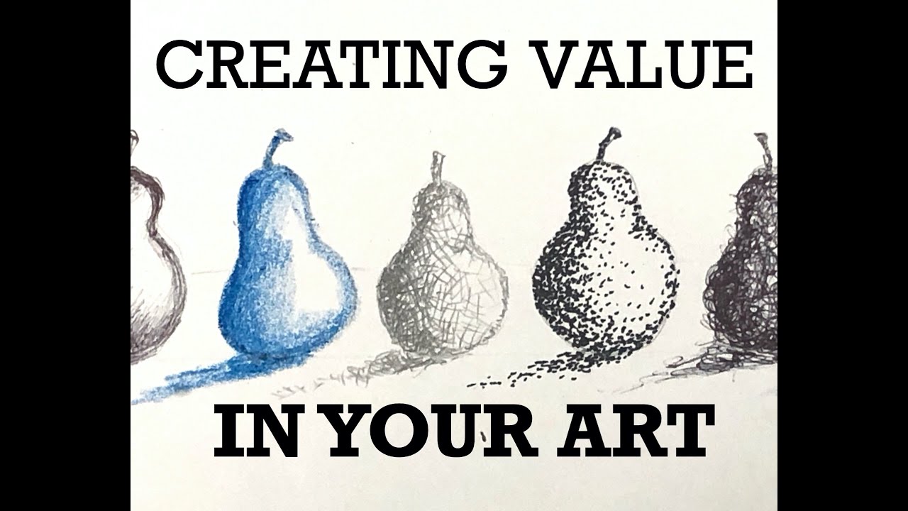 Value Scales Made Easy - Art Lesson