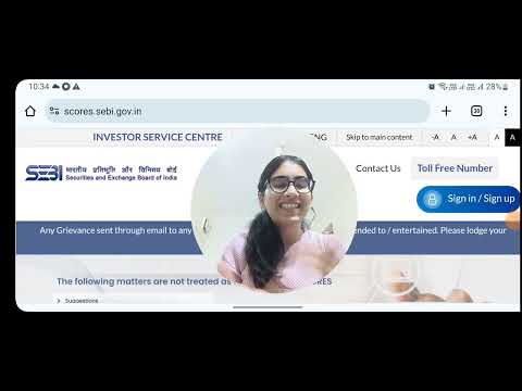 SEBI Complaint Redress System #SCORES 2.0