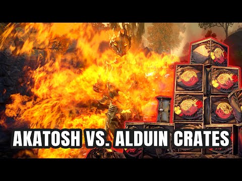 ESO Akatosh vs. Alduin Crown Crate Showcase