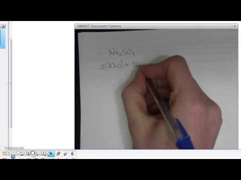 Gram Formula Mass