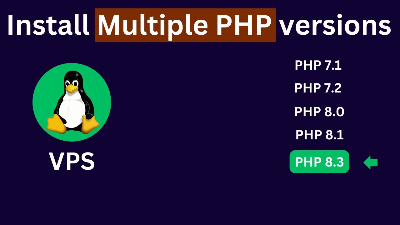 How to Install Multiple PHP Versions on a VPS Server