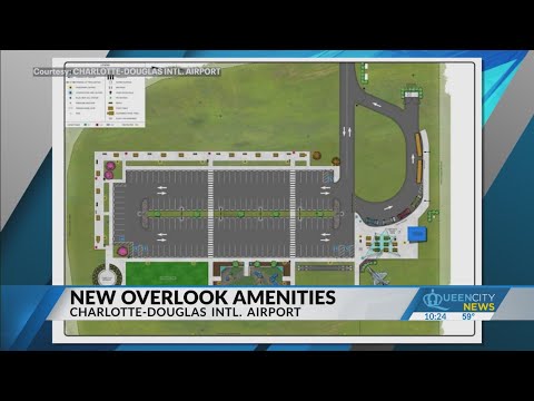 Find out which amenities are coming to the new Charlotte airport overlook