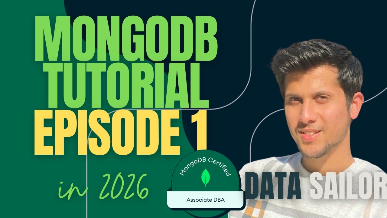 🚀 MongoDB Tutorial Series – Episode 1: Getting Started with MongoDB