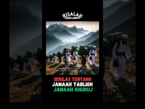 MENGENAL JAMAAH TABLIGH ATAU JAMAAH KHURUJ