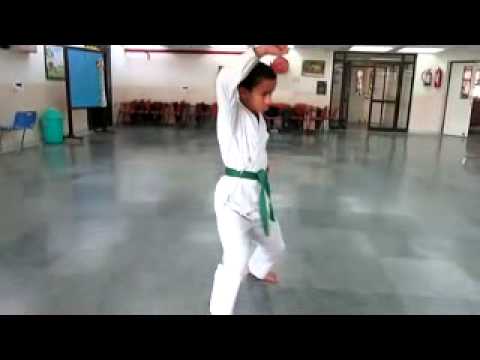 AIS,Students Presenting Karate Techniques -2