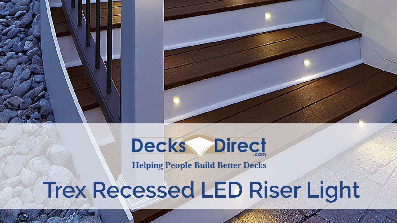 Trex Recessed LED Riser Light