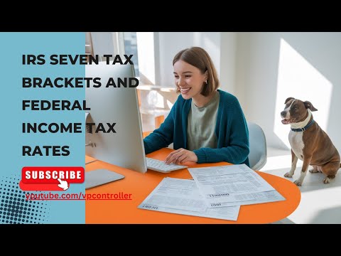 IRS seven tax brackets and federal income tax rate