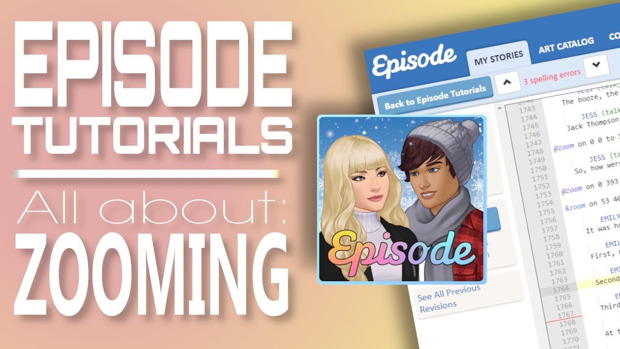 Episode Tutorials (2021): Zooms