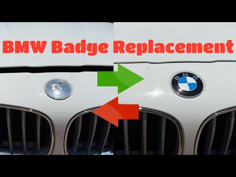 BMW Hood Badge Replacement — Quick & Easy