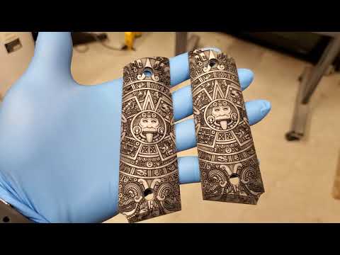 1911 Colt Aztec grips
