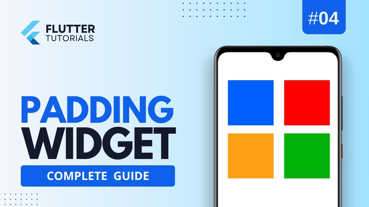 Padding widget in Flutter | Flutter EdgeInsets & EdgeInsetsDirectional