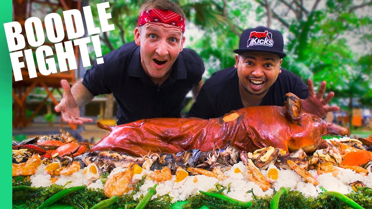 Epic BOODLE FIGHT! What $100 gets you in the Philippines