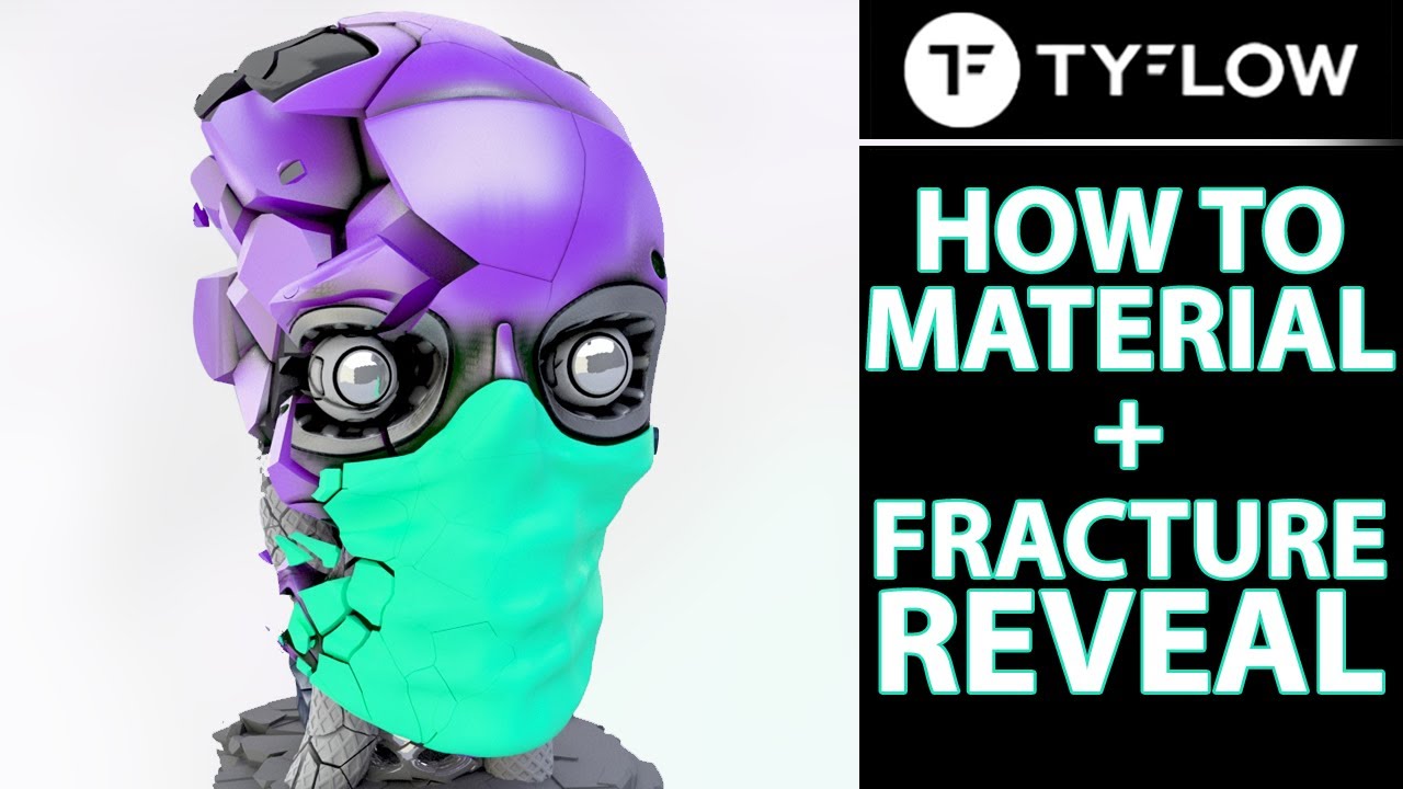 Material + Reveal | Tyflow - Easy