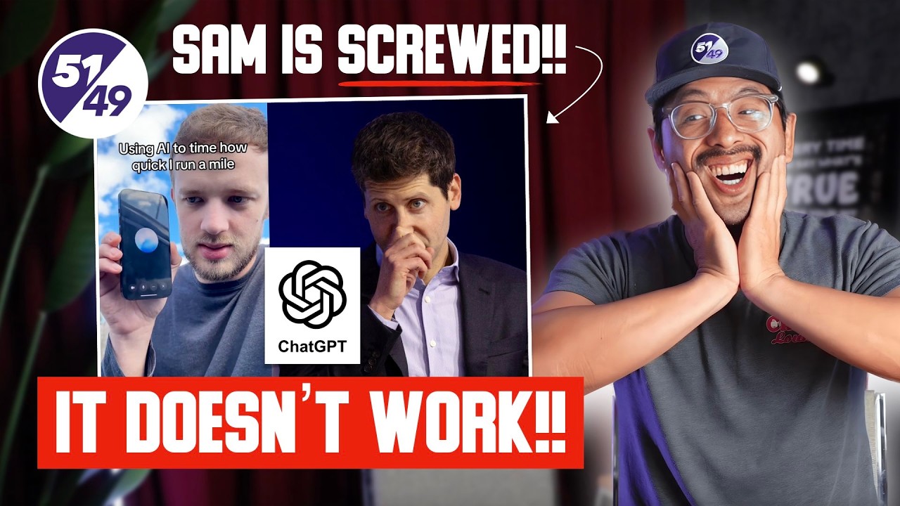 Sam Altman Gets Embarrassed by His Own AI (Then It Calls Him A Liar!)