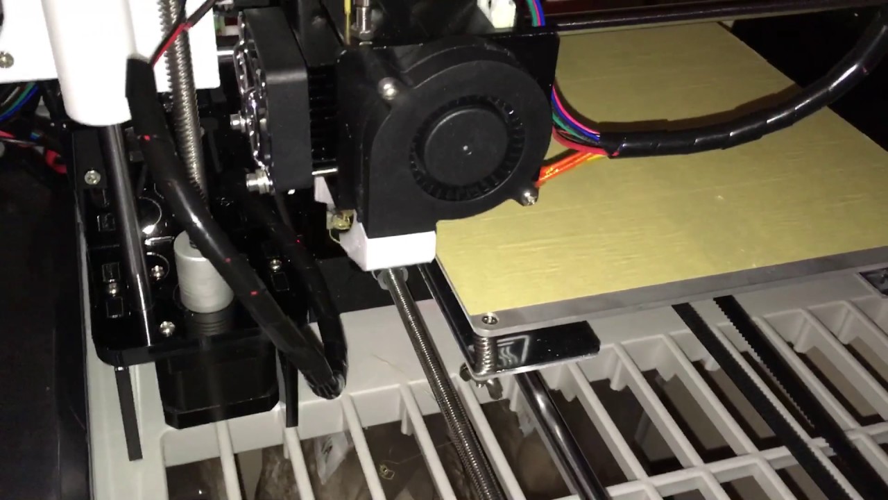 First test with the reprap 3D printer (Anet A8 Prusa i3)