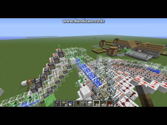 automatic creeper killing machine Minecraft Map