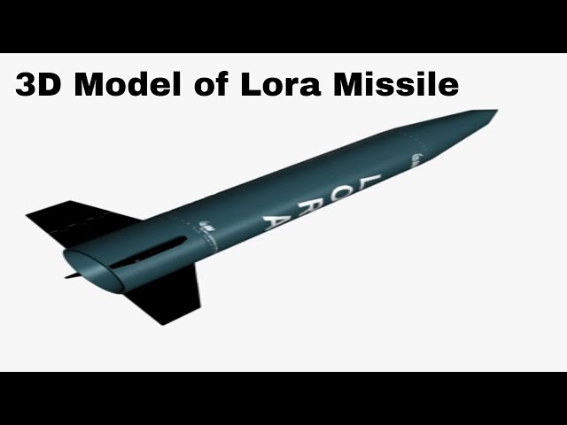 Lora Missile 3D Model - FlatPyramid