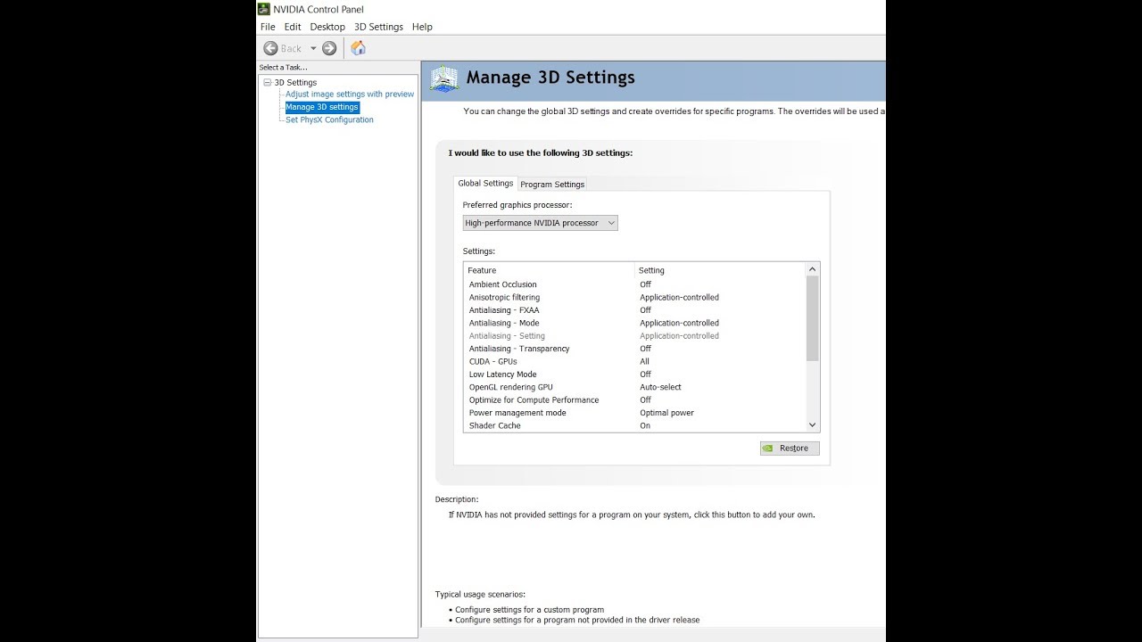 Make Sure Enscape is Using the Correct Graph