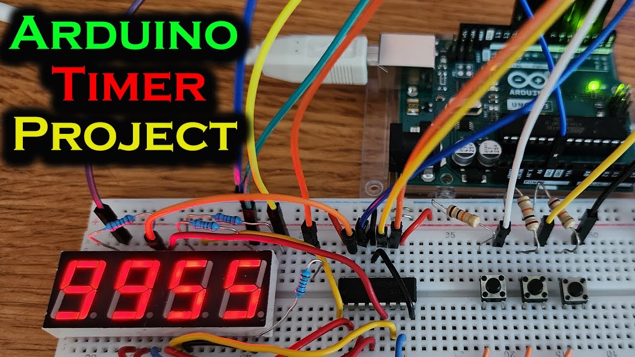 How to Build a Digital Timer with Arduino and 7-Segment Display – Beginner-Friendly Guide
