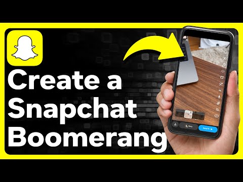 How To Make A Boomerang Video On Snapchat