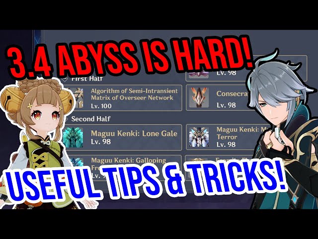 5 tips to beat Genshin Impact 3.4 Spiral Abyss: Consecrated Red Vulture and Consecrated Scorpion ...