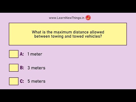 Indian Driving Licence Test Questions & Answers - Set 1/12 | RTO Exam | Learner's License
