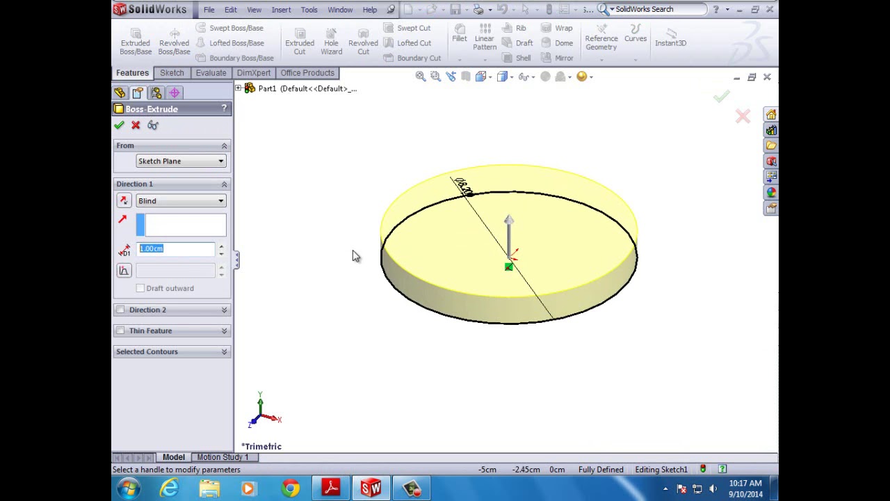 SolidWorks Mountainboard Lesson 2: Basic Functionality