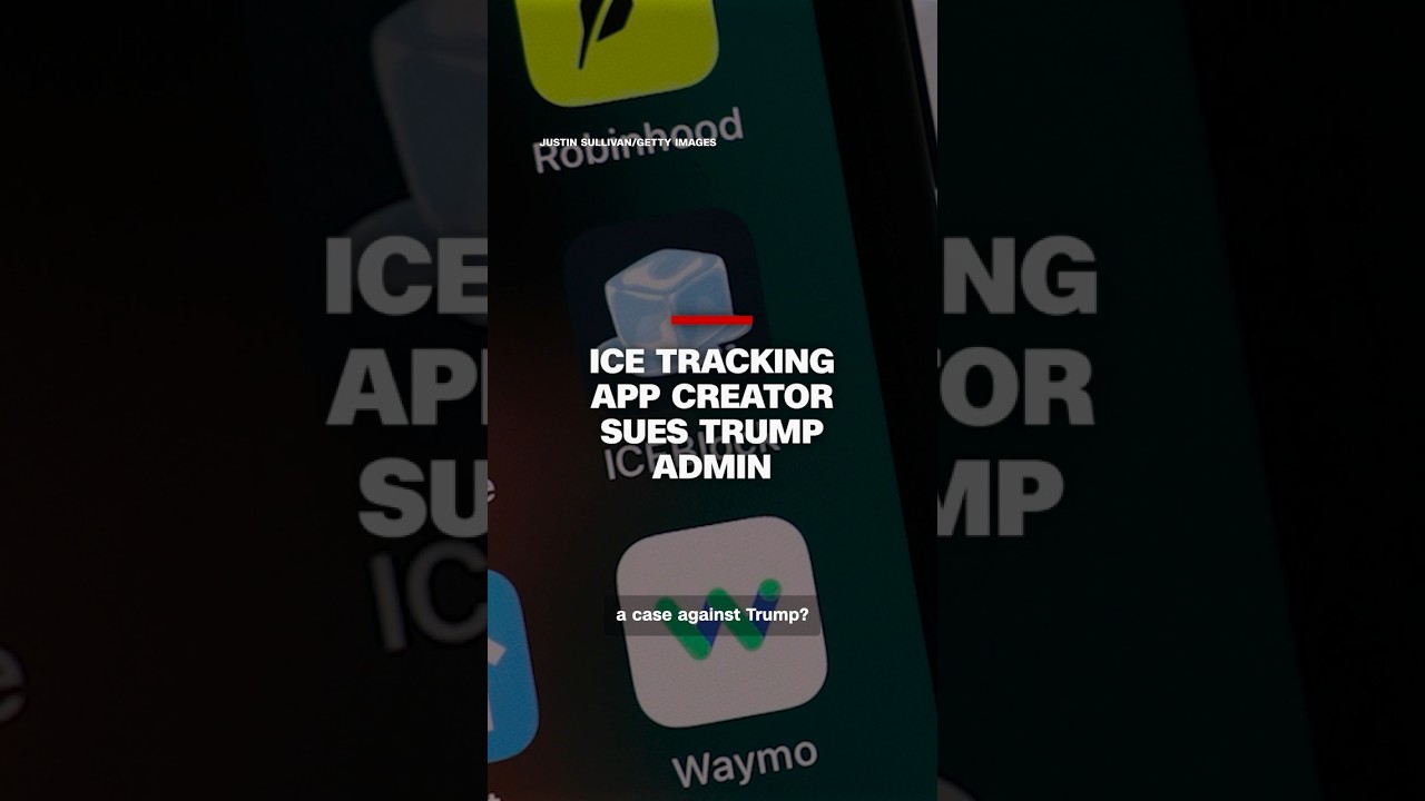 ICE tracking app creator sues Trump administration