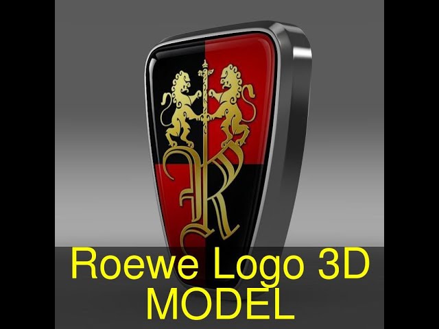 Roewe Logo 3D Model - FlatPyramid
