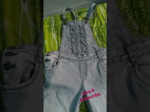 DIY Dungaree Transformation Into Jeans π