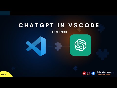Chat GPT for vscode | install chat GPT extension for VScode | Code GPT ...