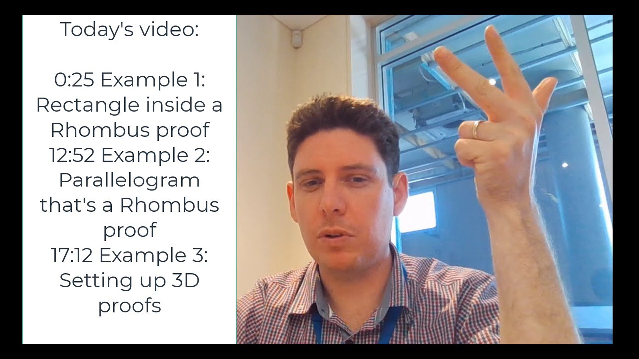 Geometric Vector Proofs including 3D proofs