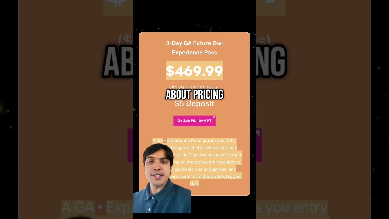 EDC 2026 ticket release date and pricing revealed! #electricdaisycarnival #digitalien