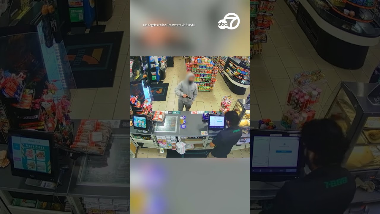 7-Eleven-armed robber tells clerk to 'Have a good night