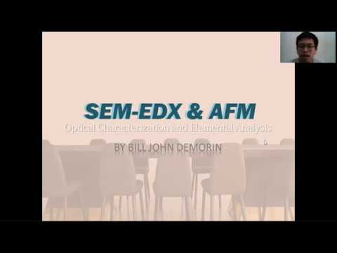 SEM-EDX & AFM | Optical Characterization & Elemental Analysis