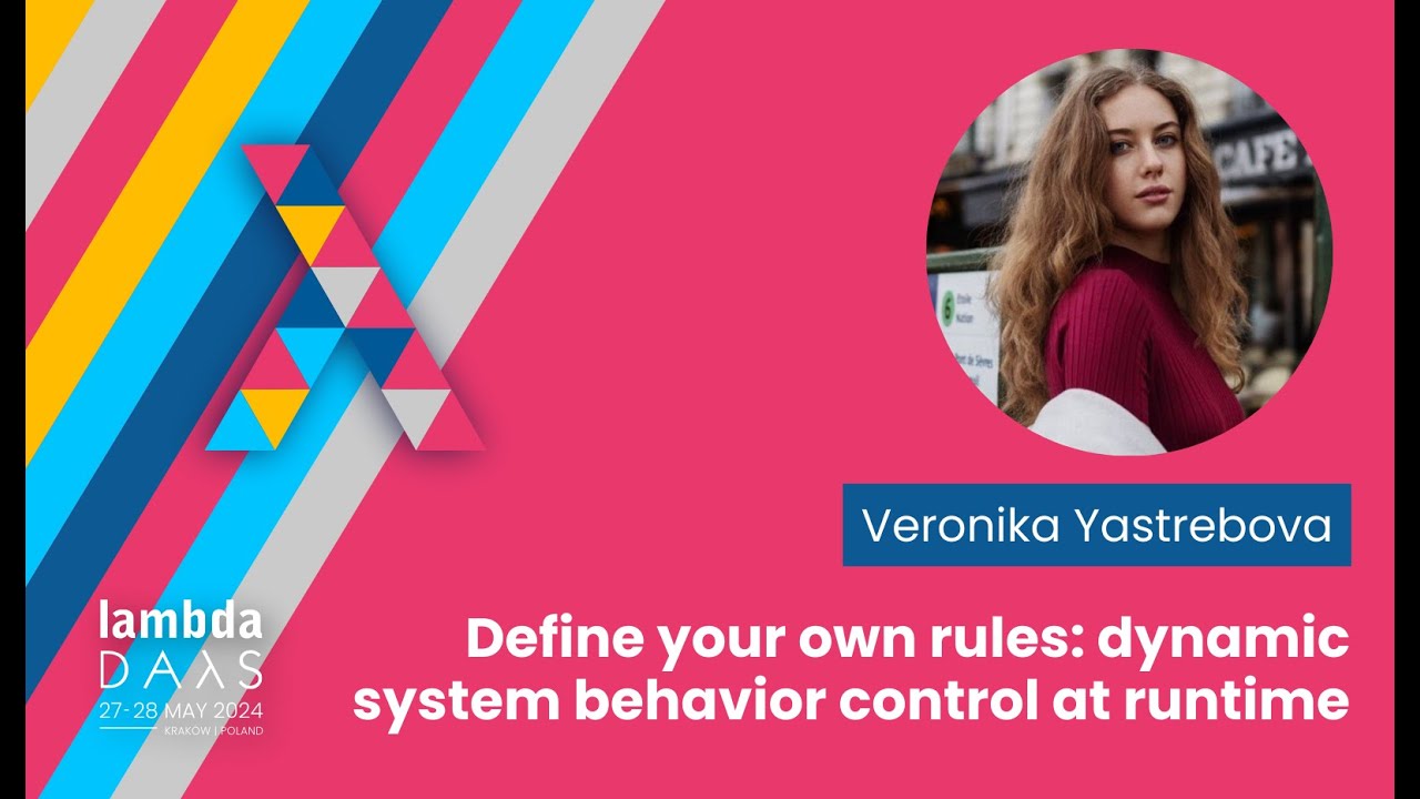 Dynamic system behavior control at runtime - Veronika Yastrebova ... Dynamic system behavior control at runtime - Veronika Yastrebova ...