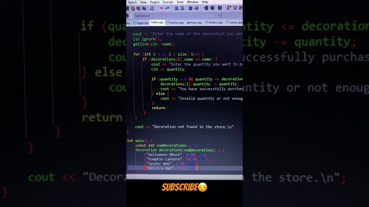 decor IDE dev c++ #cppprogramming