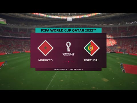 Morocco Vs Portugal | World Cup 2022 Qatar | Full Match | Must Watch | Ps5 | FIFA23