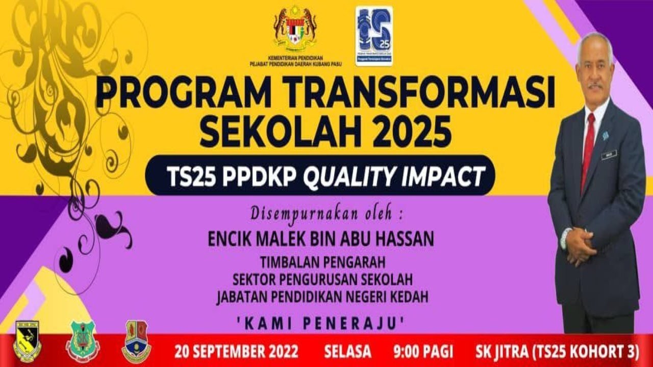 PROGRAM TRANSFORMASI SEKOLAH 2025 (TS25) PPD KUBANG PASU