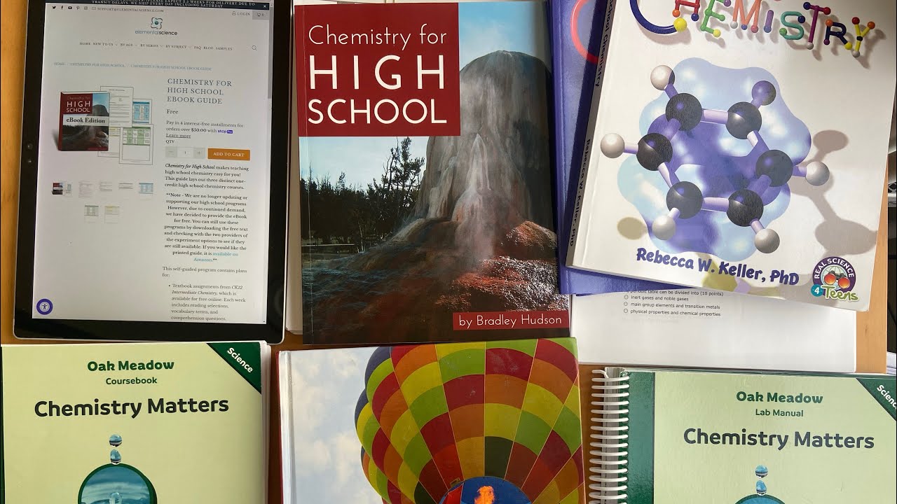 Secular* High School Chemistry Curriculum Side by Side Comparison