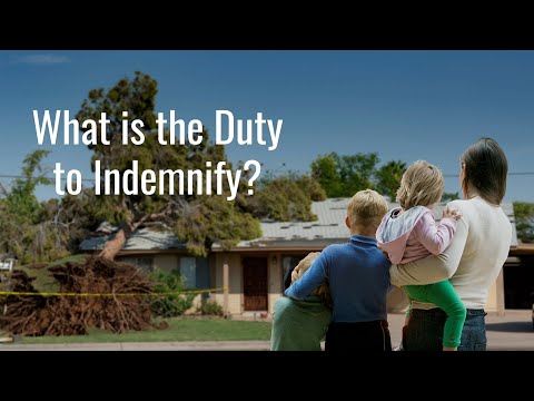 What is the duty to indemnify?